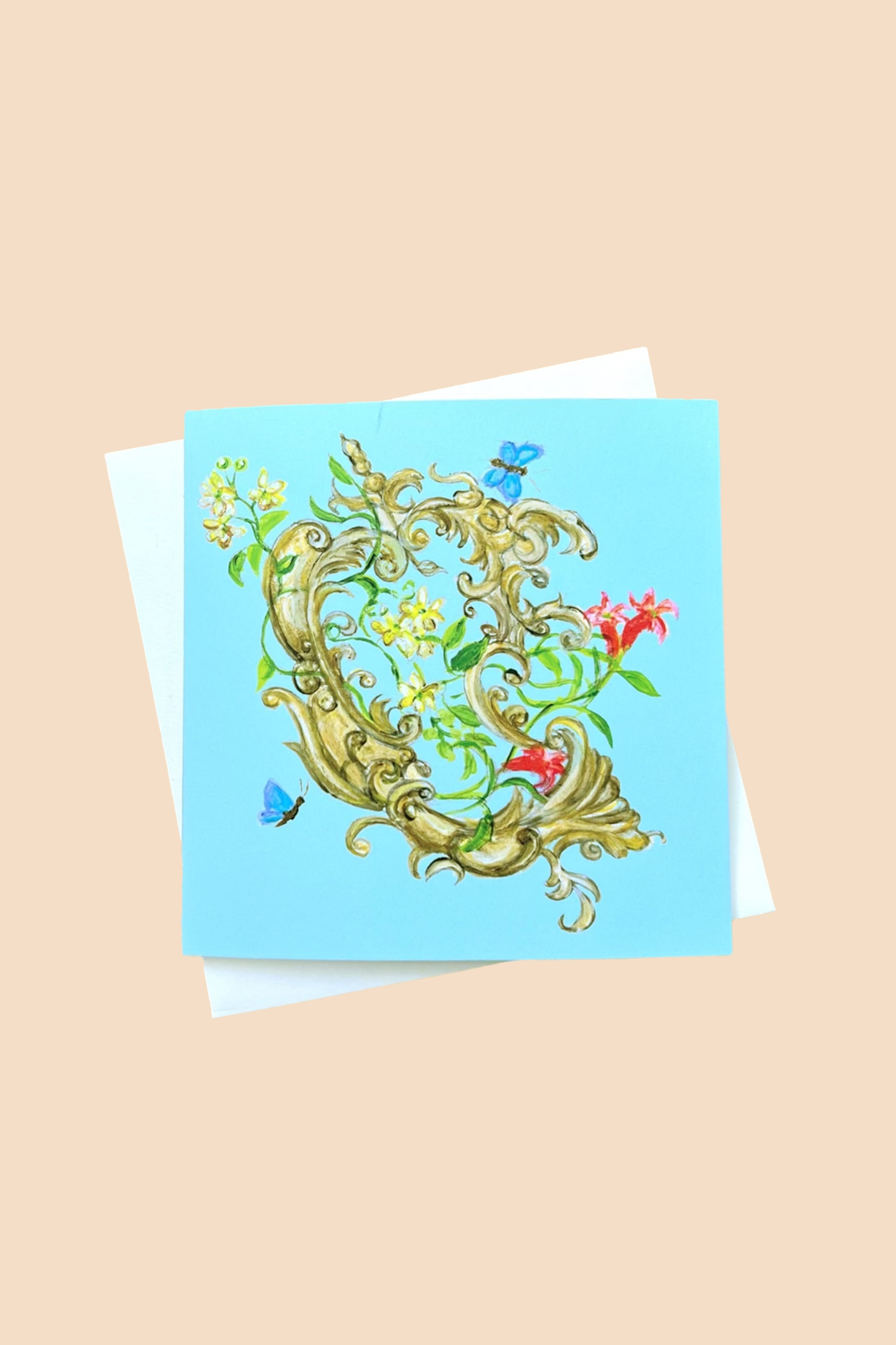Rococo Bloom Card – pop-joy-studio